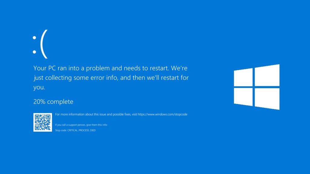 Windows 10 blue screen (BSOD) when starting the camera / webcam ...